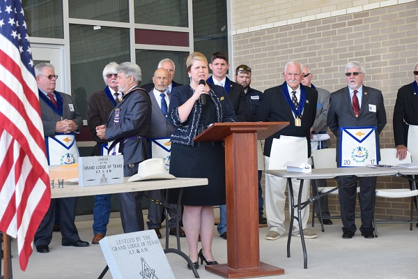 Grapeland Elementary Hosts Cornerstone Ceremony - The Messenger News