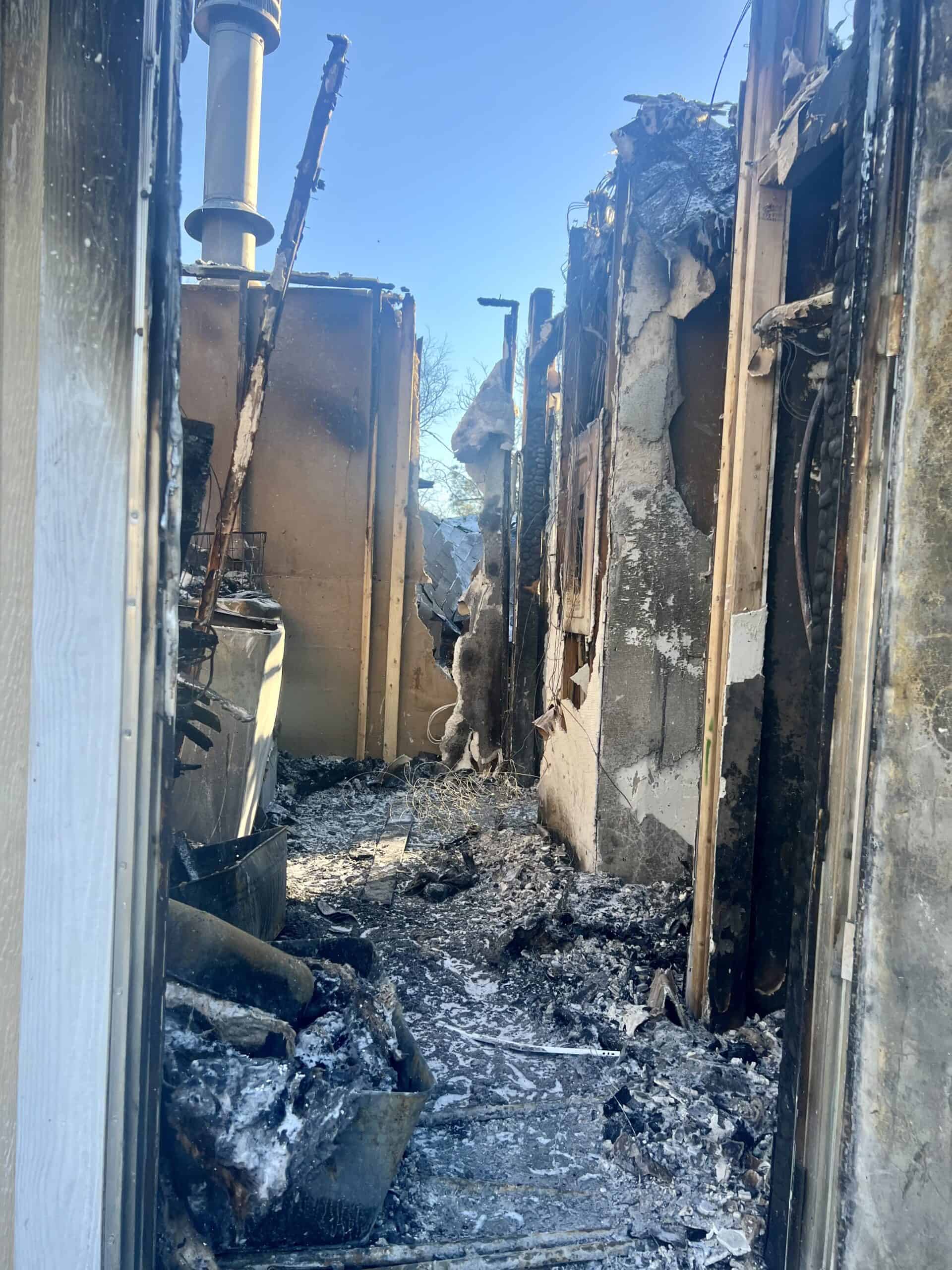 Latexo Family Loses Home in Devastating Fire - The Messenger News